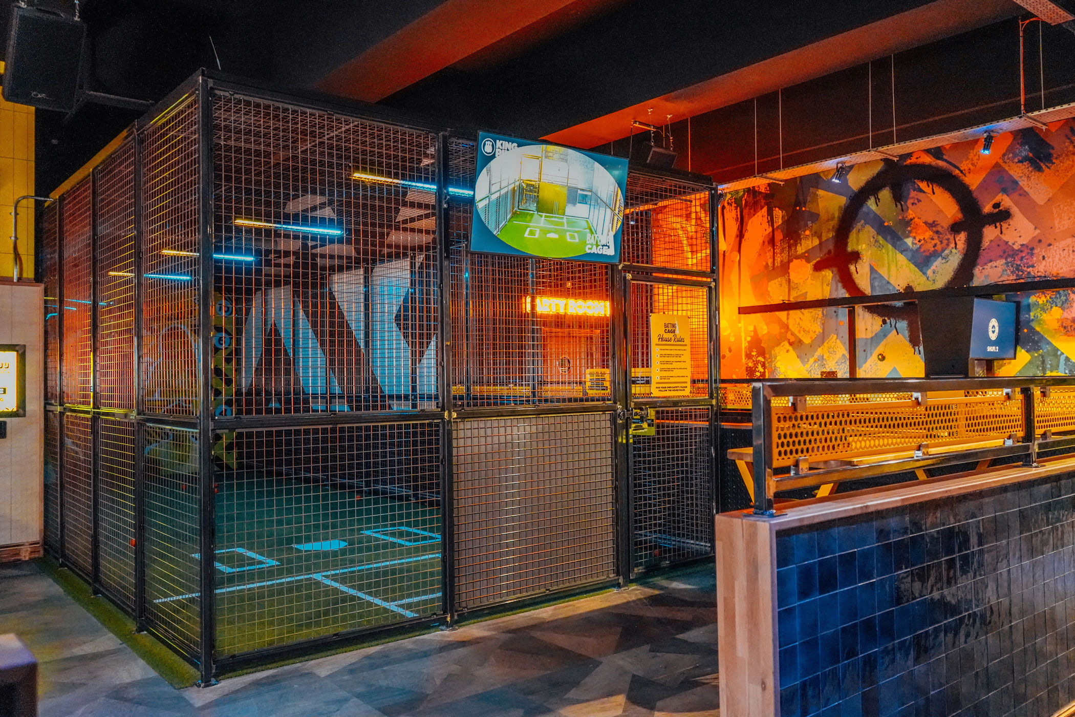 Batting Cage | King Pins Bowling